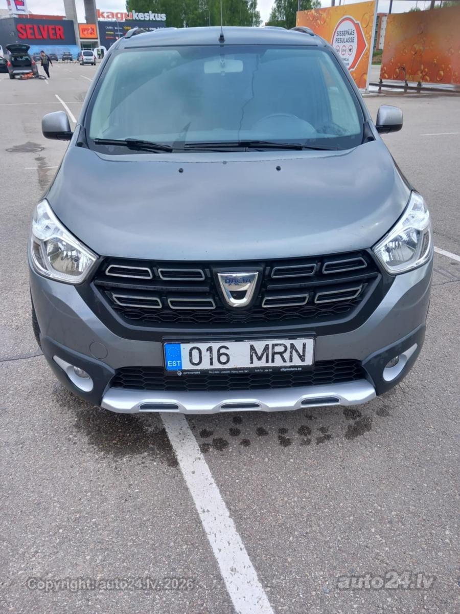Pelēks Dacia Lodgy 2017 Tallina, ar dzinēja tilpumu 1.60 L un nobraukumu 190 tūkst. km par 6000 €, foto 5 vietnē AUTOMOTO.COM.LV