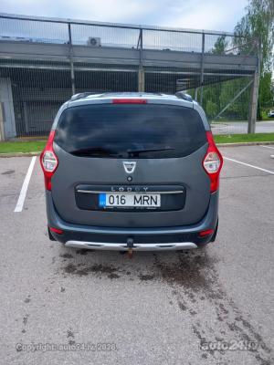 Pelēks Dacia Lodgy 2017 Tallina, ar dzinēja tilpumu 1.60 L un nobraukumu 190 tūkst. km par 6000 €, foto 6 vietnē AUTOMOTO.COM.LV