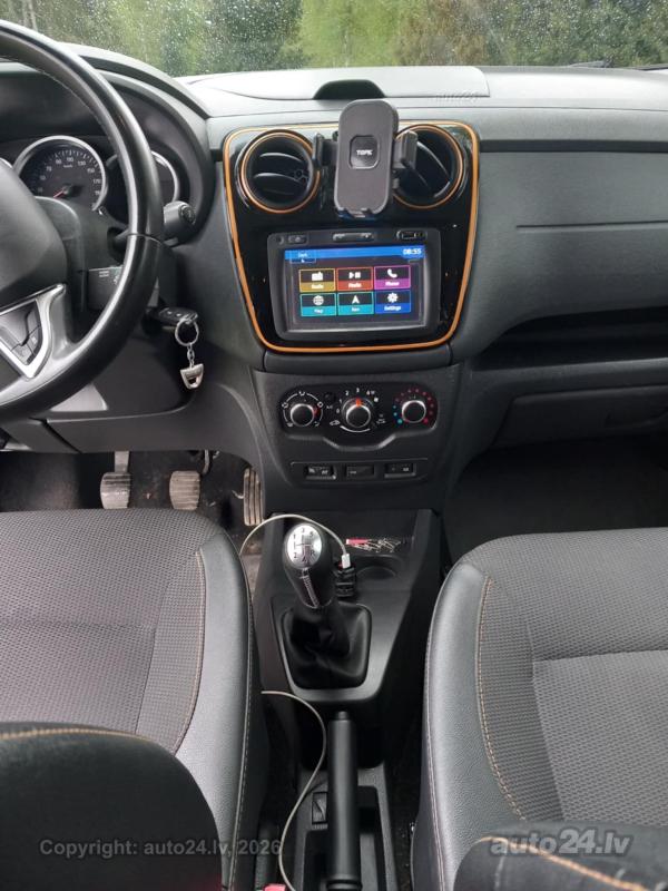 Grey Dacia Lodgy 2017 in Tallinn, with an engine capacity of 1.60 L and mileage of 190 thousand km for 6000 €, photo 9 on AUTOMOTO.COM.LV