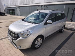 Grey Dacia Lodgy 2017 in Riga, with an engine capacity of 1.40 L and mileage of 135 thousand km for 6000 €, photo 3 on AUTOMOTO.COM.LV