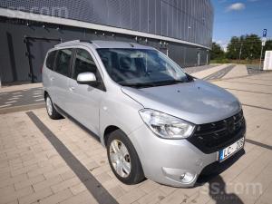 Grey Dacia Lodgy 2017 in Riga, with an engine capacity of 1.40 L and mileage of 135 thousand km for 6000 €, photo 5 on AUTOMOTO.COM.LV