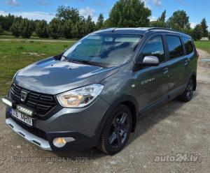 Pelēks Dacia Lodgy 2017 Tallina, ar dzinēja tilpumu 1.60 L un nobraukumu 188 tūkst. km par 5990 €, foto  vietnē AUTOMOTO.COM.LV