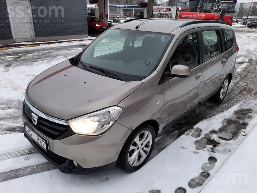 Dacia Lodgy 2013 in Riga, with an engine capacity of 1.50 L and mileage of 198 thousand km for 3500 €, photo 5 on AUTOMOTO.COM.LV