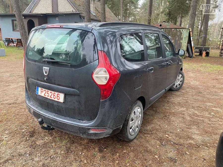 Dacia Lodgy 2013 in Vilnius, with an engine capacity of 1.20 L and mileage of 330 thousand km for 1100 €, photo 4 on AUTOMOTO.COM.LV