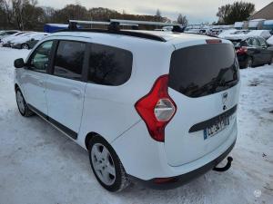 White Dacia Lodgy 2012 in Taurage, with an engine capacity of 1.46 L and mileage of 249 thousand km for 3300 €, photo 6 on AUTOMOTO.COM.LV