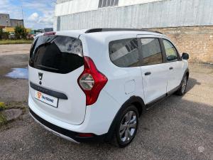 White Dacia Lodgy 2015 in Taurage, with an engine capacity of 1.20 L and mileage of 96 thousand km for 4800 €, photo 6 on AUTOMOTO.COM.LV