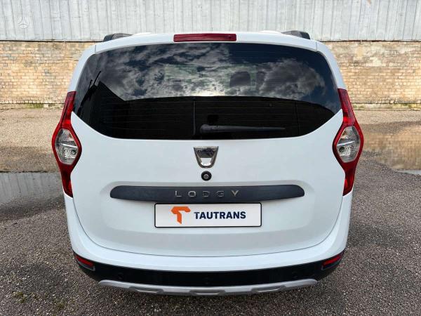 Dacia Lodgy 2015 in Taurage on AUTOMOTO.COM.LV White Dacia Lodgy 2015 in Taurage, with an engine capacity of 1.20 L and mileage of 96 thousand km for 4800 €, photo 7 on AUTOMOTO.COM.LV