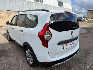 White Dacia Lodgy 2015 in Taurage, with an engine capacity of 1.20 L and mileage of 96 thousand km for 4800 €, photo 8 on AUTOMOTO.COM.LV
