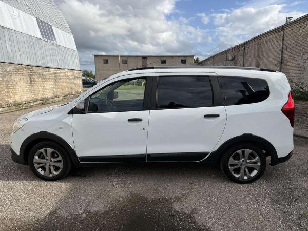 Dacia Lodgy 2015 in Taurage on AUTOMOTO.COM.LV White Dacia Lodgy 2015 in Taurage, with an engine capacity of 1.20 L and mileage of 96 thousand km for 4800 €, photo 9 on AUTOMOTO.COM.LV