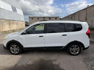 White Dacia Lodgy 2015 in Taurage, with an engine capacity of 1.20 L and mileage of 96 thousand km for 4800 €, photo 9 on AUTOMOTO.COM.LV