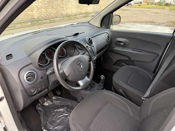 Dacia Lodgy 2015 in Taurage on AUTOMOTO.COM.LV White Dacia Lodgy 2015 in Taurage, with an engine capacity of 1.20 L and mileage of 96 thousand km for 4800 €, photo 10 on AUTOMOTO.COM.LV