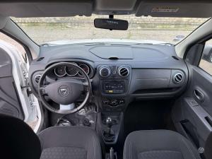 White Dacia Lodgy 2015 in Taurage, with an engine capacity of 1.20 L and mileage of 96 thousand km for 4800 €, photo 12 on AUTOMOTO.COM.LV