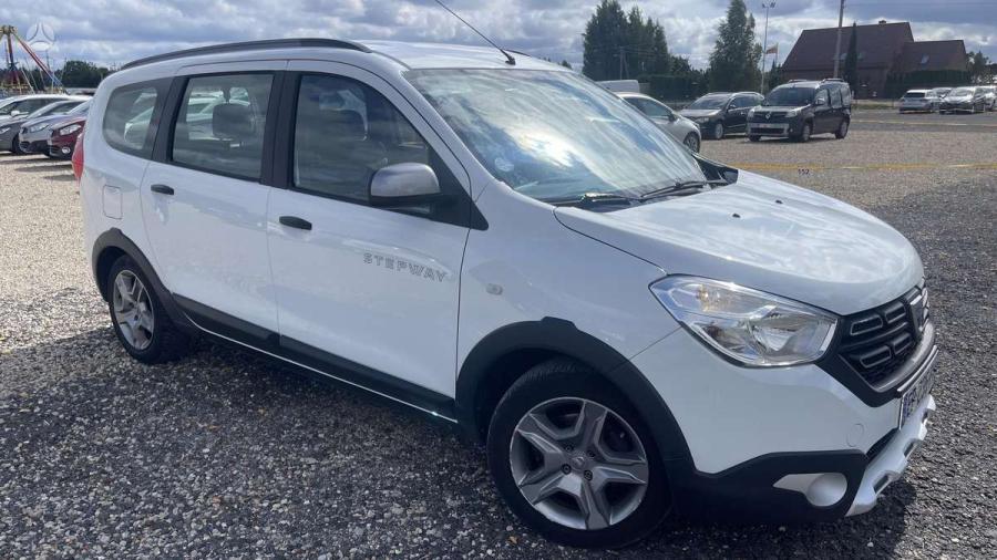 Balts Dacia Lodgy 2017 Tauragė, ar dzinēja tilpumu 1.20 L un nobraukumu 143 tūkst. km par 3900 €, foto 4 vietnē AUTOMOTO.COM.LV