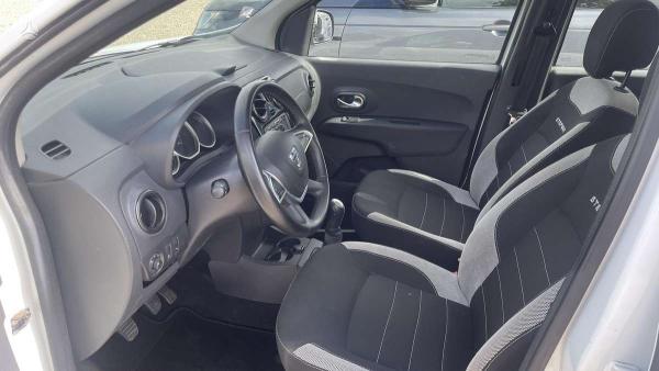 White Dacia Lodgy 2017 in Taurage, with an engine capacity of 1.20 L and mileage of 143 thousand km for 3900 €, photo 9 on AUTOMOTO.COM.LV
