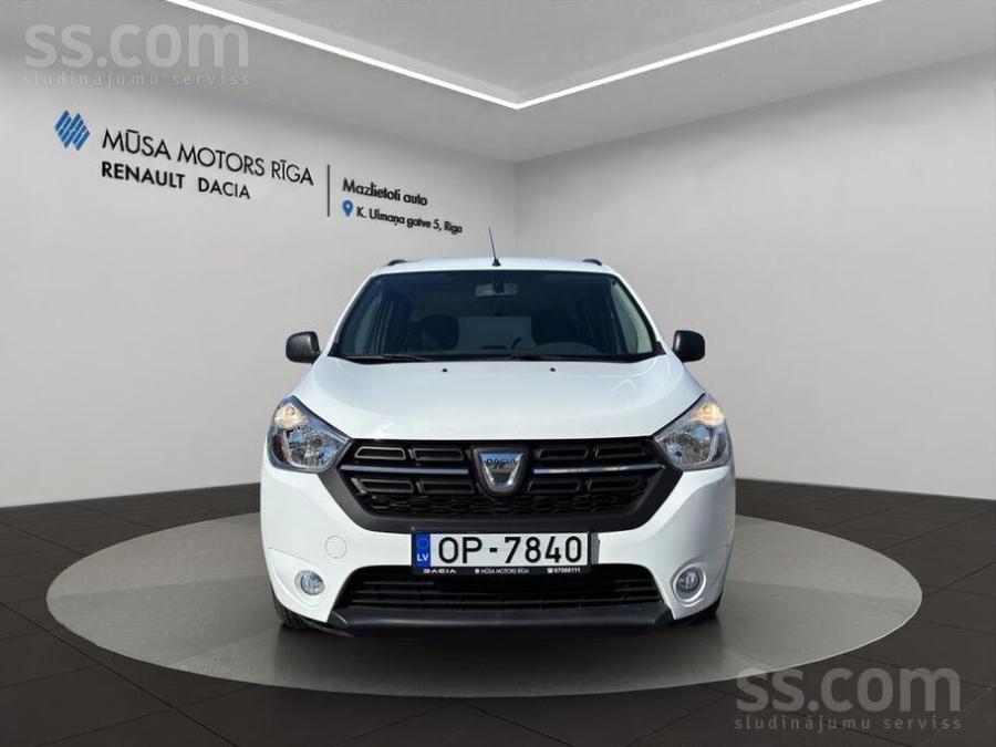Balts Dacia Lodgy 2017 Rīga, ar dzinēja tilpumu 1.60 L un nobraukumu 140 tūkst. km par 3995 €, foto 3 vietnē AUTOMOTO.COM.LV
