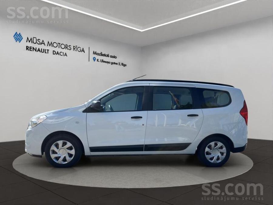 Balts Dacia Lodgy 2017 Rīga, ar dzinēja tilpumu 1.60 L un nobraukumu 140 tūkst. km par 3995 €, foto 9 vietnē AUTOMOTO.COM.LV