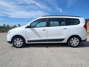 White Dacia Lodgy 2015 in Saldus, with an engine capacity of 1.20 L and mileage of 157 thousand km for 3450 €, photo 3 on AUTOMOTO.COM.LV