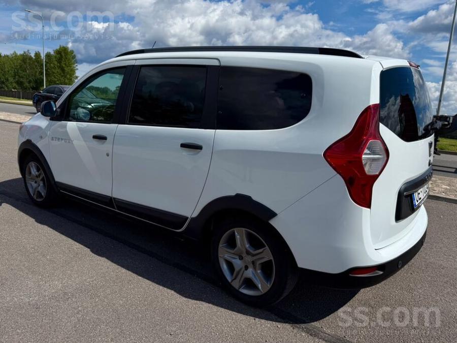 Balts Dacia Lodgy 2021 Rīga, ar dzinēja tilpumu 1.50 L un nobraukumu 54 tūkst. km par 8500 €, foto 9 vietnē AUTOMOTO.COM.LV