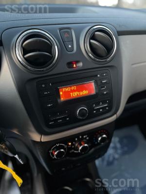 Yellow Dacia Lodgy 2015 in Cesis, with an engine capacity of 1.20 L and mileage of 84 thousand km for 4900 €, photo 12 on AUTOMOTO.COM.LV