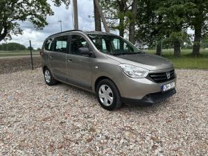 Yellow Dacia Lodgy 2015 in Cesis, with an engine capacity of 1.20 L and mileage of 0 thousand km for 5200 €, photo  on AUTOMOTO.COM.LV