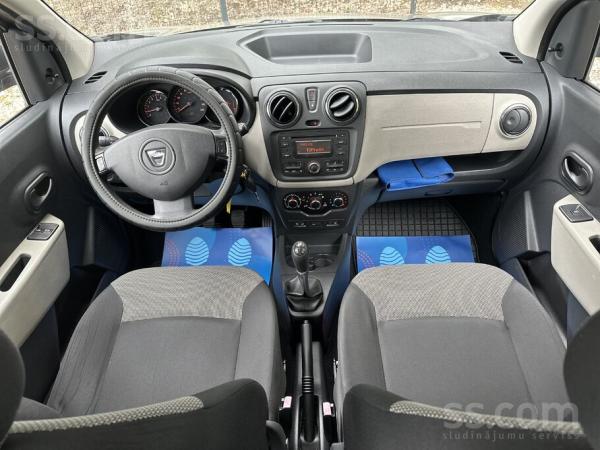 Yellow Dacia Lodgy 2015 in Cesis, with an engine capacity of 1.20 L and mileage of 0 thousand km for 5200 €, photo 5 on AUTOMOTO.COM.LV