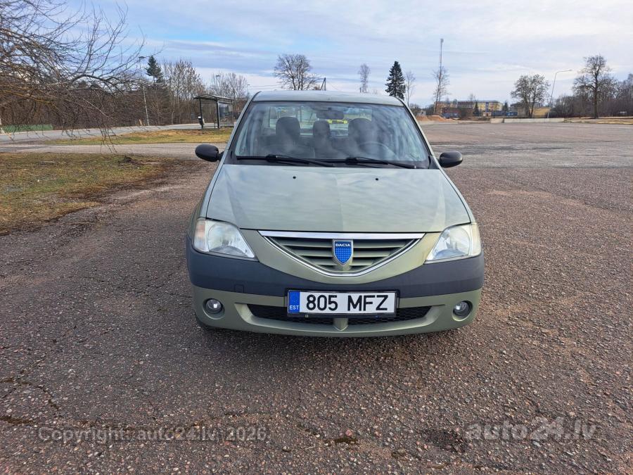 Beige Dacia Logan 2007 in Tallinn, with an engine capacity of 1.40 L and mileage of 131 thousand km for 1200 €, photo 1 on AUTOMOTO.COM.LV