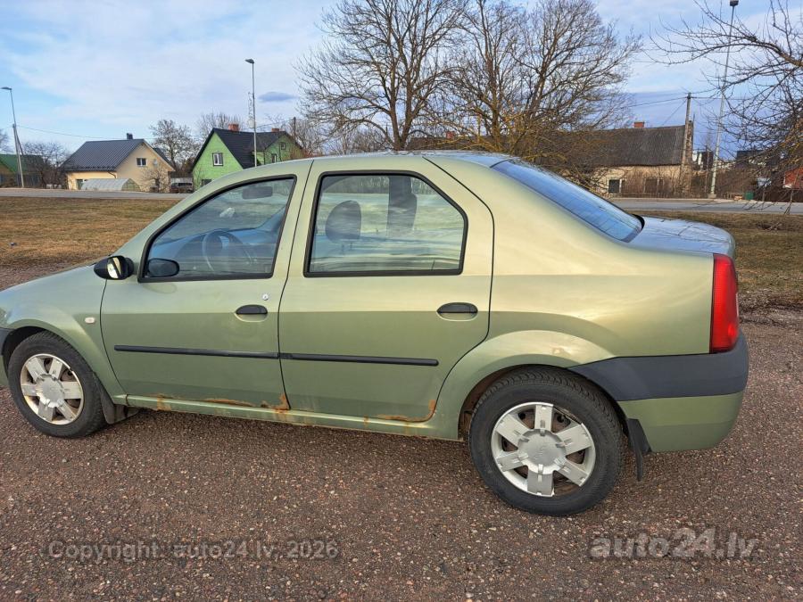 Beige Dacia Logan 2007 in Tallinn, with an engine capacity of 1.40 L and mileage of 131 thousand km for 1200 €, photo 5 on AUTOMOTO.COM.LV