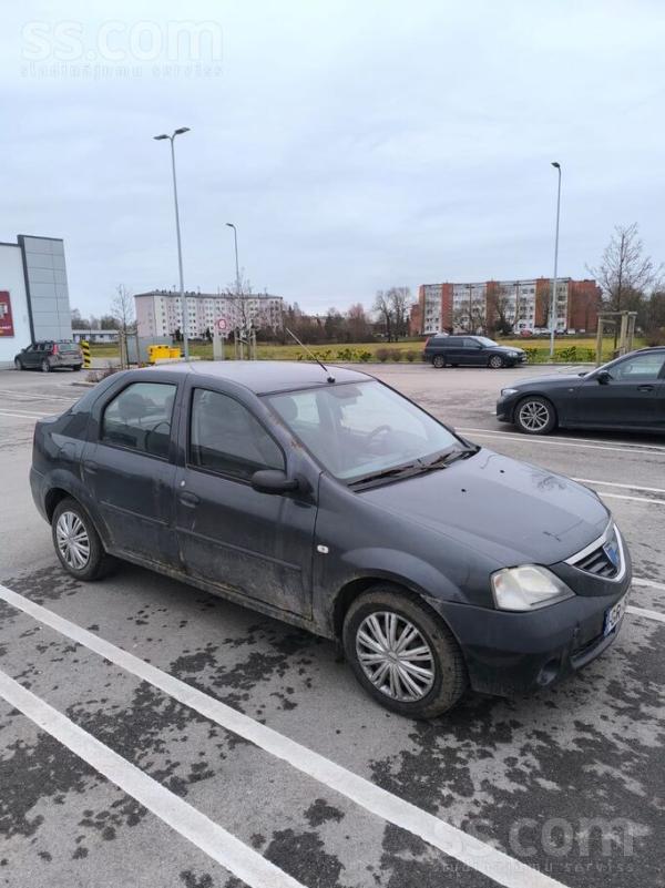 Melns Dacia Logan 2007 Jelgava, ar dzinēja tilpumu 1.50 L un nobraukumu 302 tūkst. km par 950 €, foto 1 vietnē AUTOMOTO.COM.LV