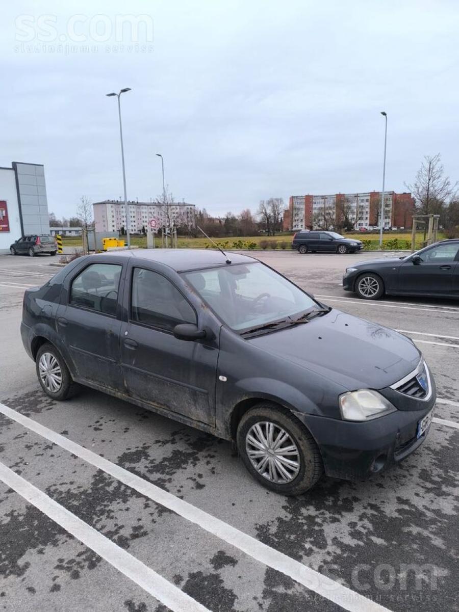 Melns Dacia Logan 2007 Jelgava, ar dzinēja tilpumu 1.50 L un nobraukumu 302 tūkst. km par 950 €, foto 1 vietnē AUTOMOTO.COM.LV