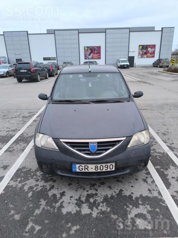 Melns Dacia Logan 2007 Jelgava, ar dzinēja tilpumu 1.50 L un nobraukumu 302 tūkst. km par 950 €, foto 2 vietnē AUTOMOTO.COM.LV
