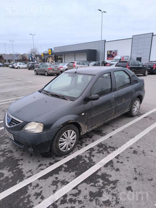 Melns Dacia Logan 2007 Jelgava, ar dzinēja tilpumu 1.50 L un nobraukumu 302 tūkst. km par 950 €, foto 3 vietnē AUTOMOTO.COM.LV