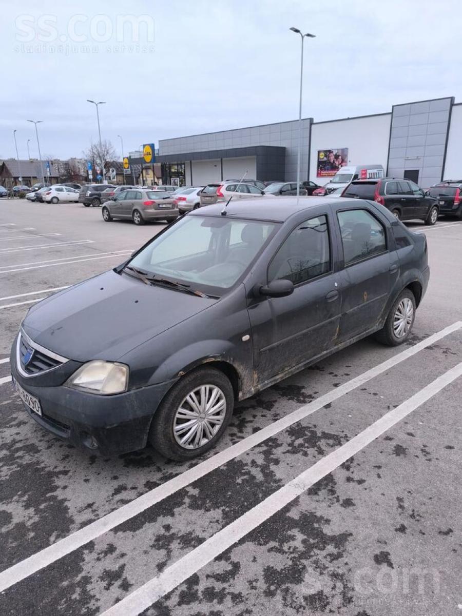 Melns Dacia Logan 2007 Jelgava, ar dzinēja tilpumu 1.50 L un nobraukumu 302 tūkst. km par 950 €, foto 3 vietnē AUTOMOTO.COM.LV