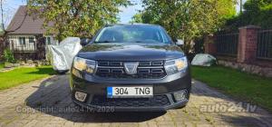 Black Dacia Logan 2018 in Tallinn, with an engine capacity of 0.90 L and mileage of 87 thousand km for 5990 €, photo  on AUTOMOTO.COM.LV