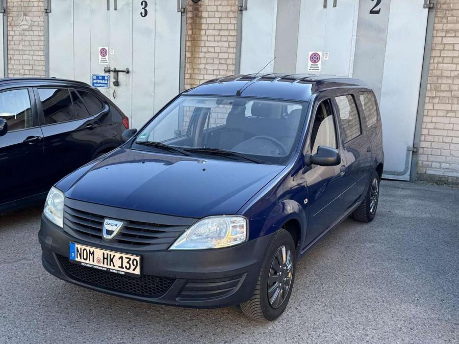 Zils Dacia Logan 2009 Panevēža, ar dzinēja tilpumu 1.50 L un nobraukumu 137 tūkst. km par 1250 €, foto 1 vietnē AUTOMOTO.COM.LV
