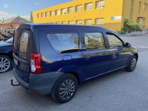 Blue Dacia Logan 2009 in Panevezys, with an engine capacity of 1.40 L and mileage of 137 thousand km for 1250 €, photo 5 on AUTOMOTO.COM.LV