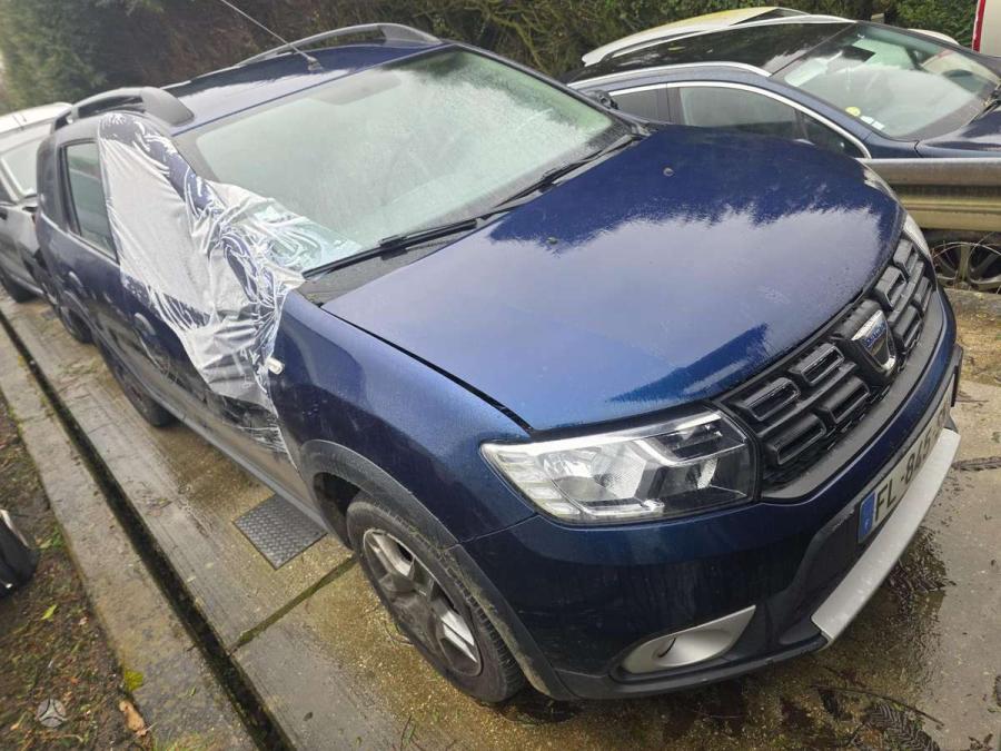 Zils Dacia Logan 2019 Tauragė, ar dzinēja tilpumu 0.90 L un nobraukumu 111 tūkst. km par 4100 €, foto 3 vietnē AUTOMOTO.COM.LV