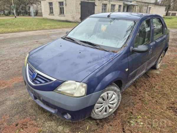 Blue Dacia Logan 2007 in Bauska, with an engine capacity of 1.50 L and mileage of 268 thousand km for 290 €, photo 1 on AUTOMOTO.COM.LV