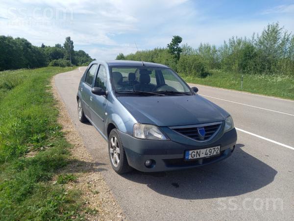 Zils Dacia Logan 2007 Rīga, ar dzinēja tilpumu 1.50 L un nobraukumu 199 tūkst. km par 1400 €, foto 1 vietnē AUTOMOTO.COM.LV
