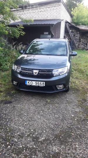 Blue Dacia Logan 2017 in Riga, with an engine capacity of 1.50 L and mileage of 112 thousand km for 5999 €, photo  on AUTOMOTO.COM.LV