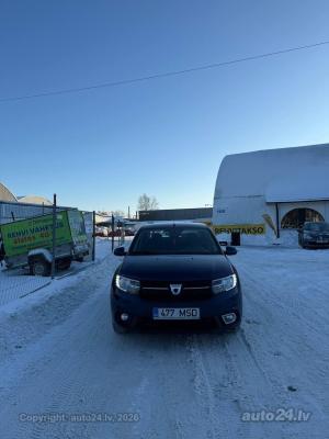 Blue Dacia Logan 2018 in Tallinn, with an engine capacity of 0.90 L and mileage of 55 thousand km for 4500 €, photo 2 on AUTOMOTO.COM.LV