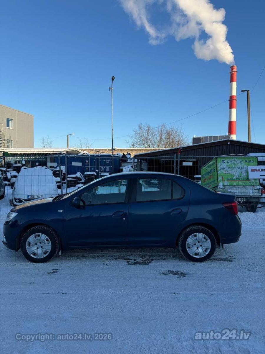 Blue Dacia Logan 2018 in Tallinn, with an engine capacity of 0.90 L and mileage of 55 thousand km for 4500 €, photo 3 on AUTOMOTO.COM.LV