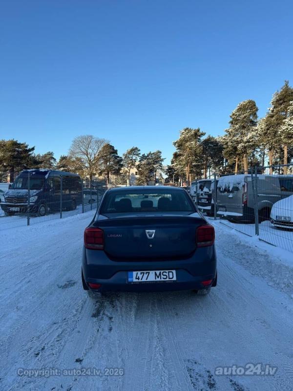 Blue Dacia Logan 2018 in Tallinn, with an engine capacity of 0.90 L and mileage of 55 thousand km for 4500 €, photo 5 on AUTOMOTO.COM.LV