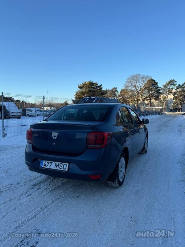 Blue Dacia Logan 2018 in Tallinn, with an engine capacity of 0.90 L and mileage of 55 thousand km for 4500 €, photo 6 on AUTOMOTO.COM.LV