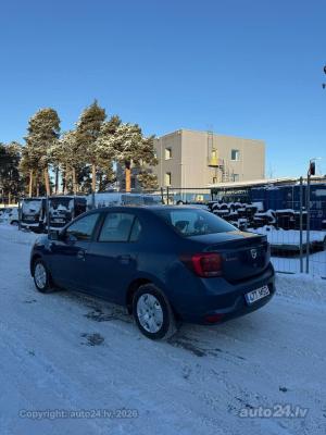 Blue Dacia Logan 2018 in Tallinn, with an engine capacity of 0.90 L and mileage of 55 thousand km for 4500 €, photo 7 on AUTOMOTO.COM.LV