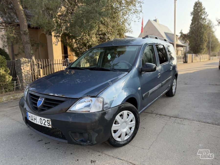Blue Dacia Logan 2007 in Kaunas, with an engine capacity of 1.50 L and mileage of 400 thousand km for 2050 €, photo 1 on AUTOMOTO.COM.LV