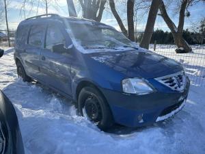 Синий Дачия Логан 2007 в Гробиня, объемом двигателя 1.60 л и пробегом 260 тыс. км за 2500 €, фото 4 на AUTOMOTO.COM.LV