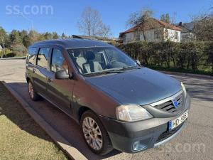 Zils Dacia Logan 2008 Madona, ar dzinēja tilpumu 1.60 L un nobraukumu 220 tūkst. km par 1000 €, foto  vietnē AUTOMOTO.COM.LV