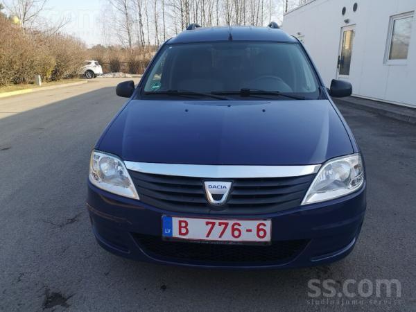 Zils Dacia Logan 2010 Rīga, ar dzinēja tilpumu 1.60 L un nobraukumu 0 tūkst. km par 2290 €, foto 2 vietnē AUTOMOTO.COM.LV
