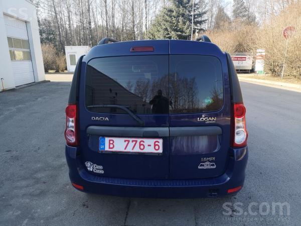 Zils Dacia Logan 2010 Rīga, ar dzinēja tilpumu 1.60 L un nobraukumu 0 tūkst. km par 2290 €, foto 5 vietnē AUTOMOTO.COM.LV