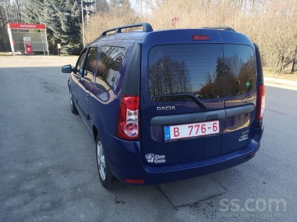 Zils Dacia Logan 2010 Rīga, ar dzinēja tilpumu 1.60 L un nobraukumu 0 tūkst. km par 2290 €, foto 6 vietnē AUTOMOTO.COM.LV